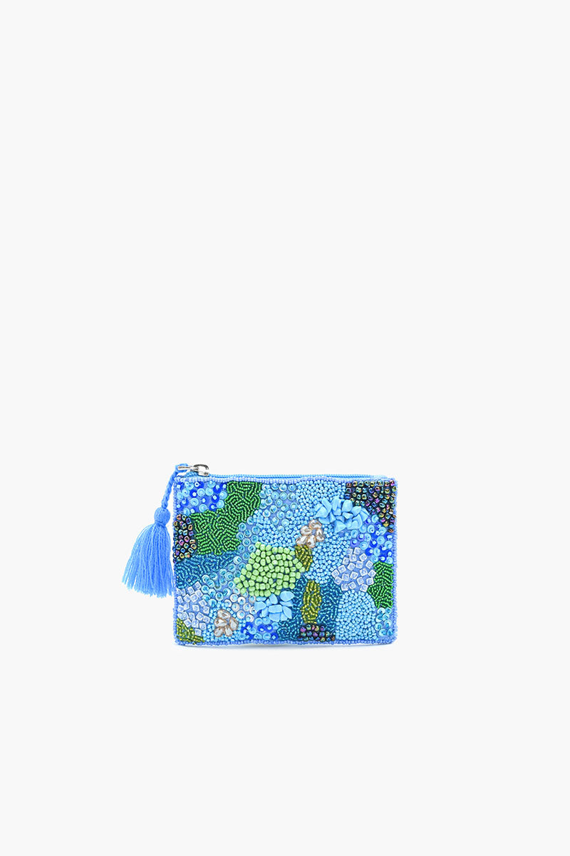 Blue Lagoon Glam Mini Pouch – America & Beyond Wholesale