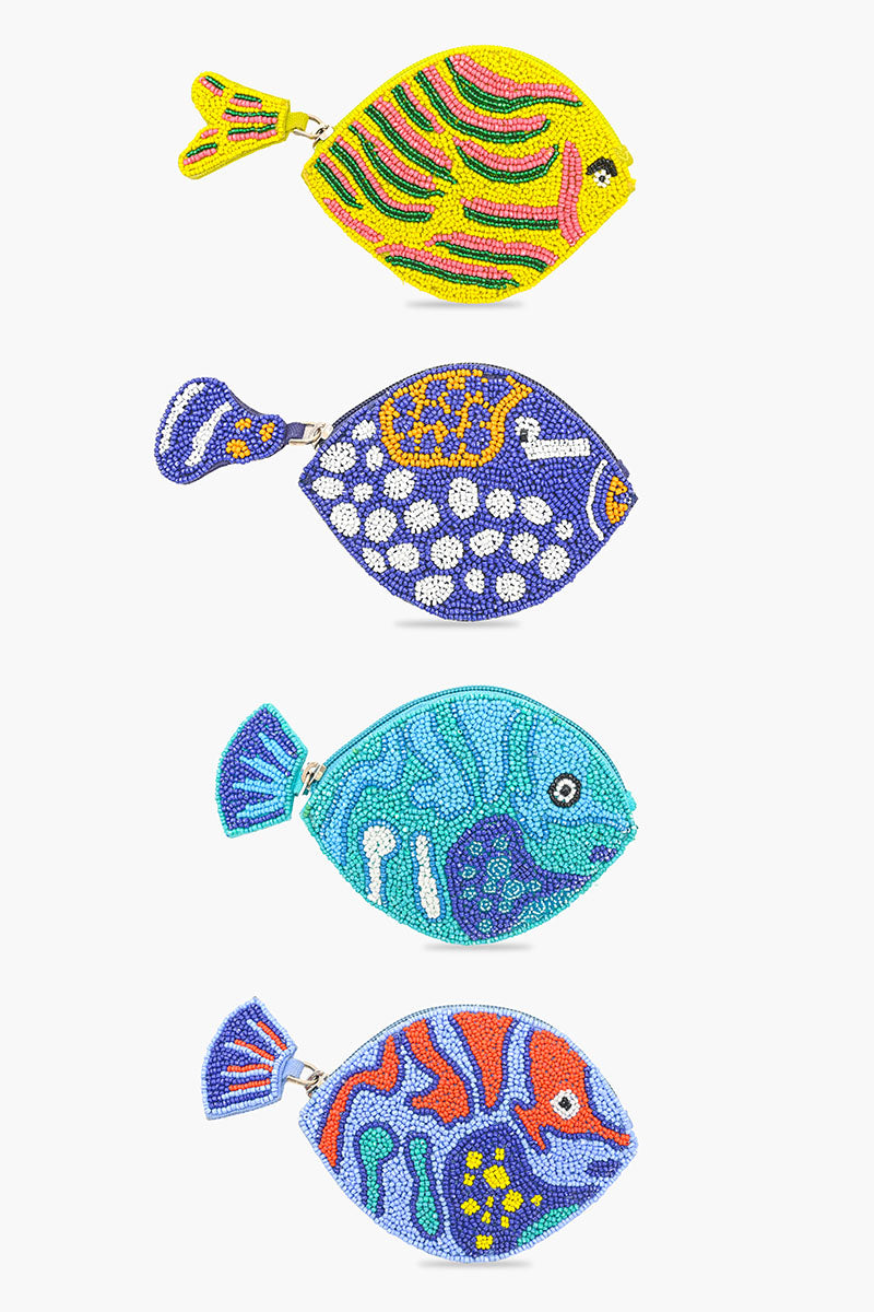 Fish & Fins Mini coin Pouches – America & Beyond Wholesale